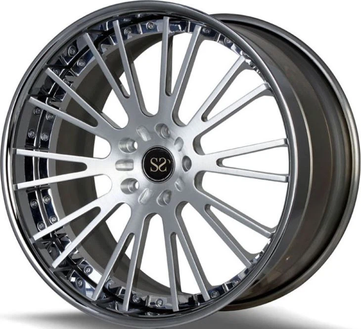 Custom 21inch 2-PC Forged Alloy Rims Wheels For Sale In Silver For VW ...